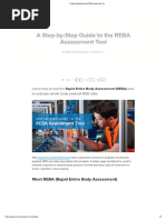 REBA Ergonomic Assessment Guide | PDF | Human Factors And Ergonomics ...