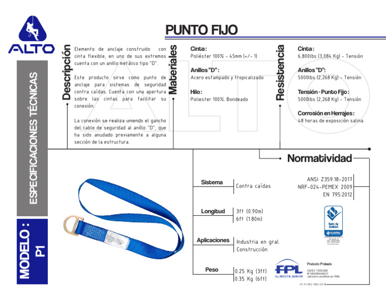 FT PUNTO FIJO | PDF | Materiales | Ingeniería de Edificación
