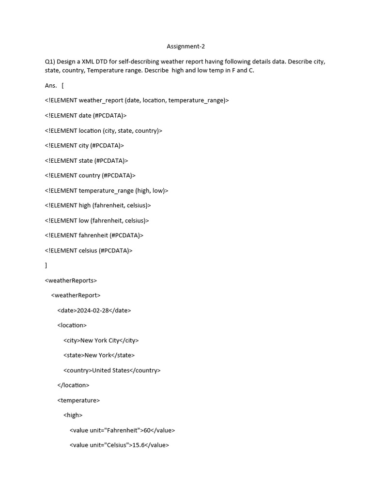 Assignment 2 | PDF | Html | World Wide Web