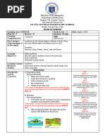 Landforms Lesson Plan | PDF | Mountains | Plateau