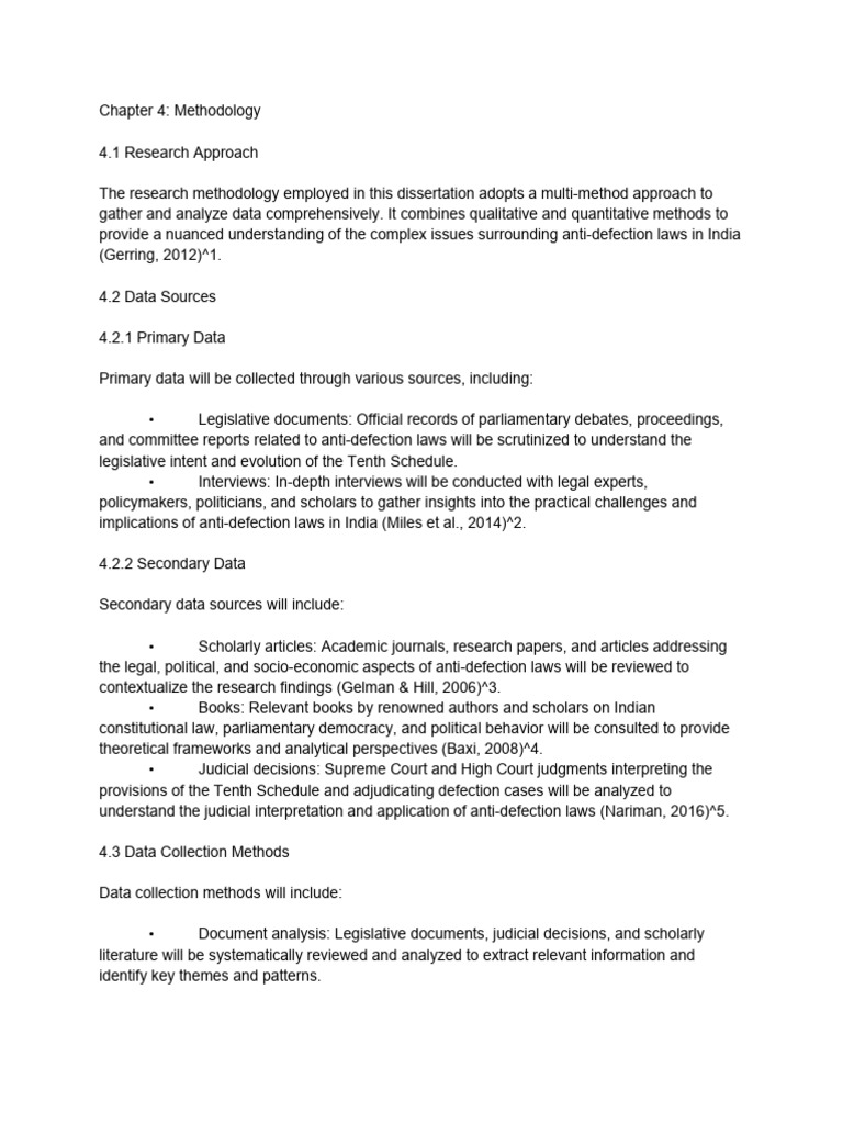 Chap 4 Methodology | PDF | Methodology | Data