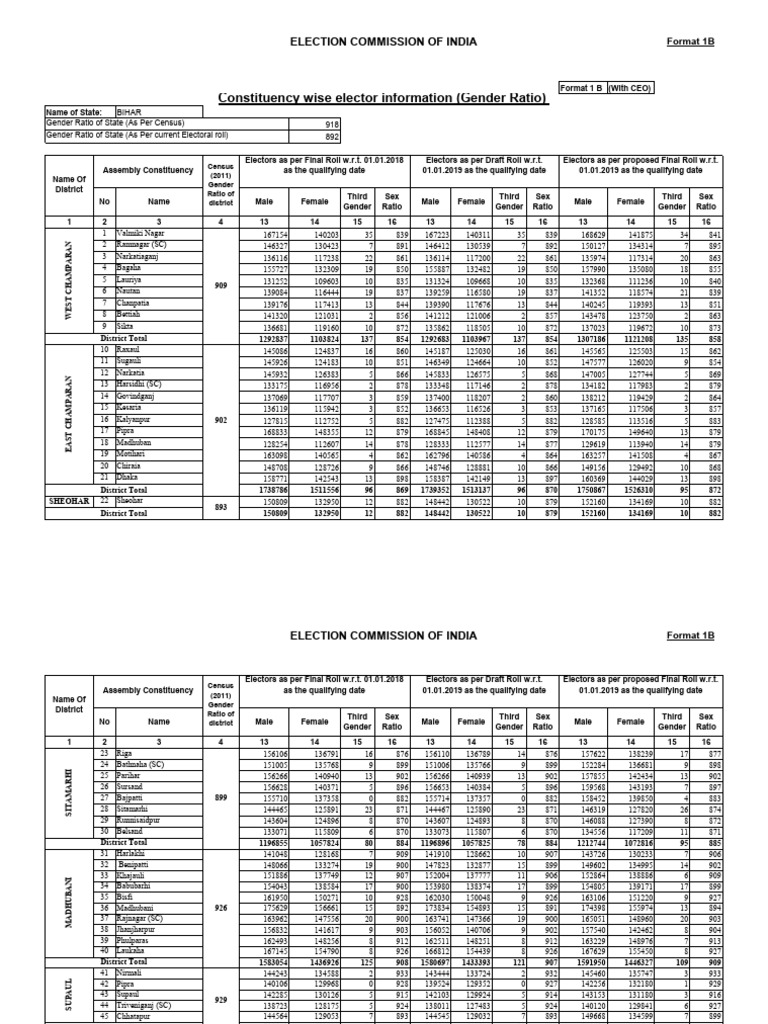 Format 1B 2019 | PDF | Democracy | Political Ideologies