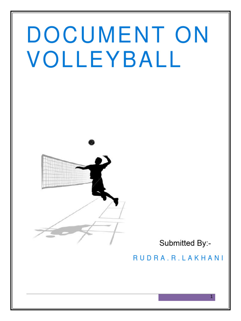 124283019-Project-File-Volleyball | PDF | Volleyball | Indoor Sports