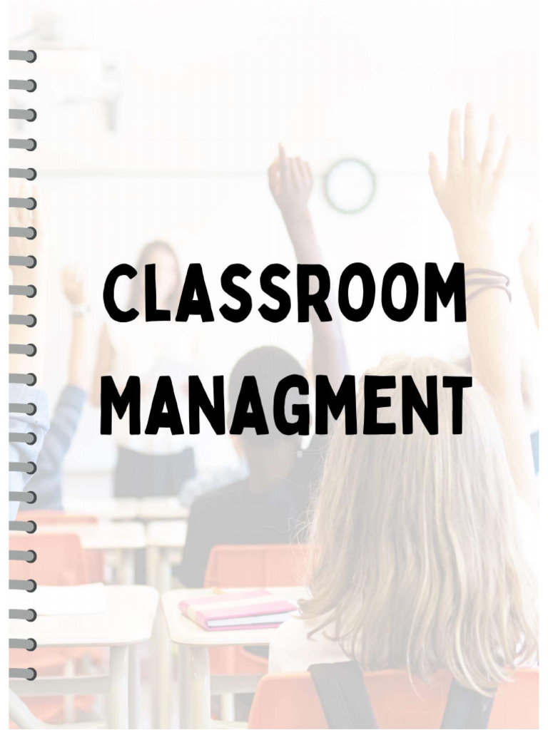 04 Classroom Management | PDF