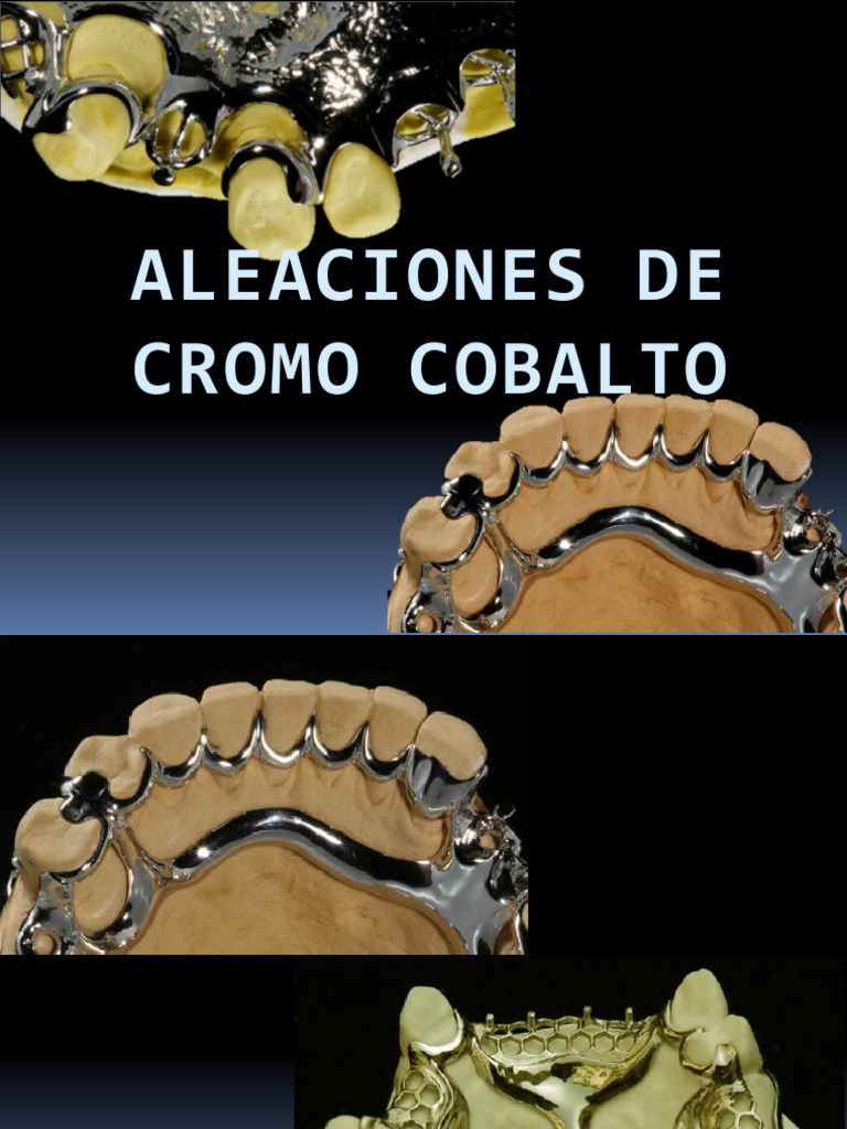 Aleaciones de Cromo Cobalto | Descargar gratis PDF | Aleación | Cobalto