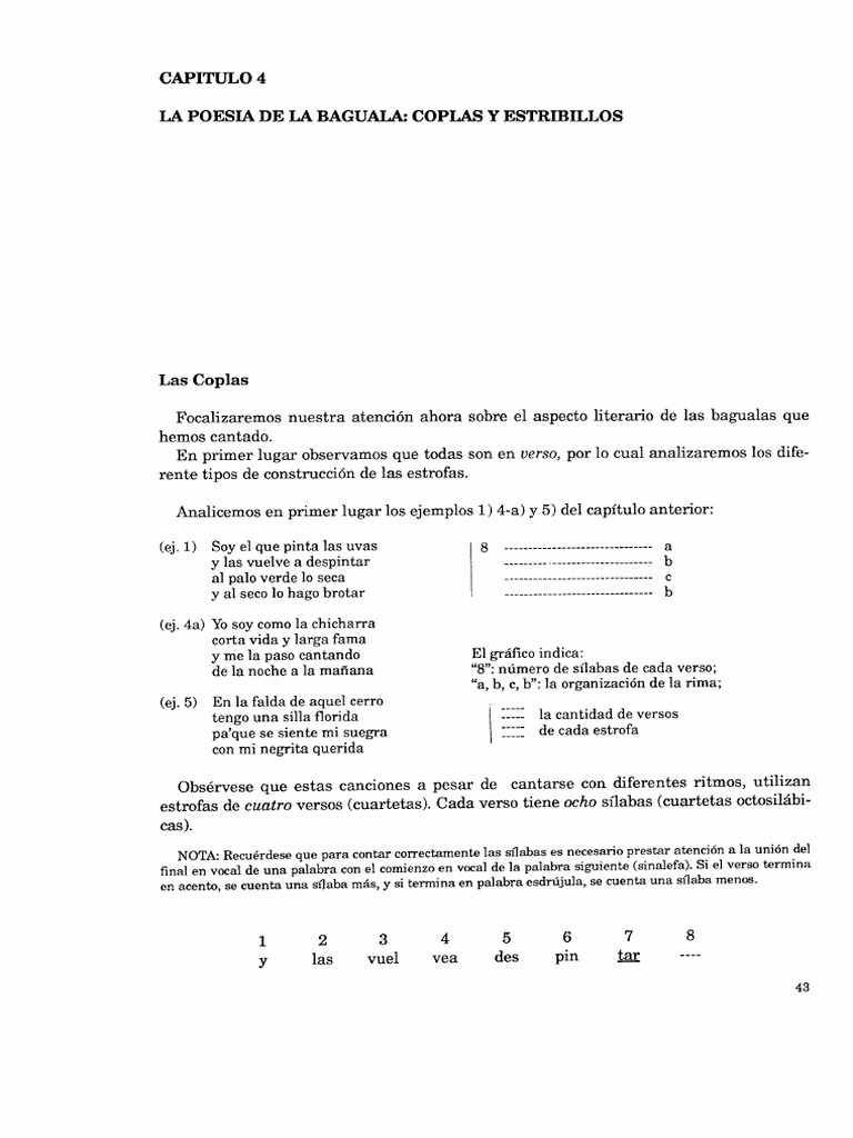 Copla, Estribillo (O Mote) - Ma Del C Aguillar | PDF