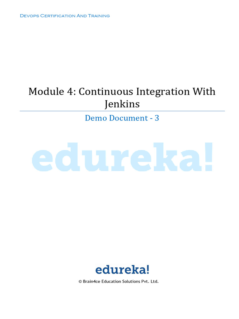 Build A Pipeline Project Using Groovy Scipt. | Download Free PDF | System Software | Computer ...