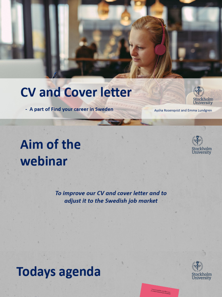 PowerPoint Presentation CV Cover Letter | PDF | Learning ...