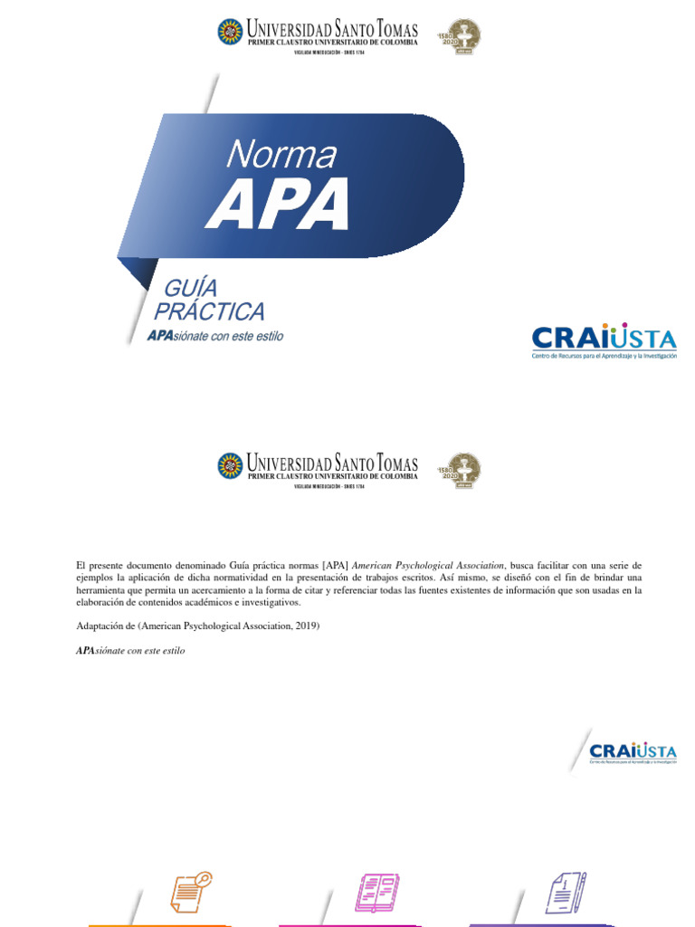 Guía Normas APA 7th | PDF
