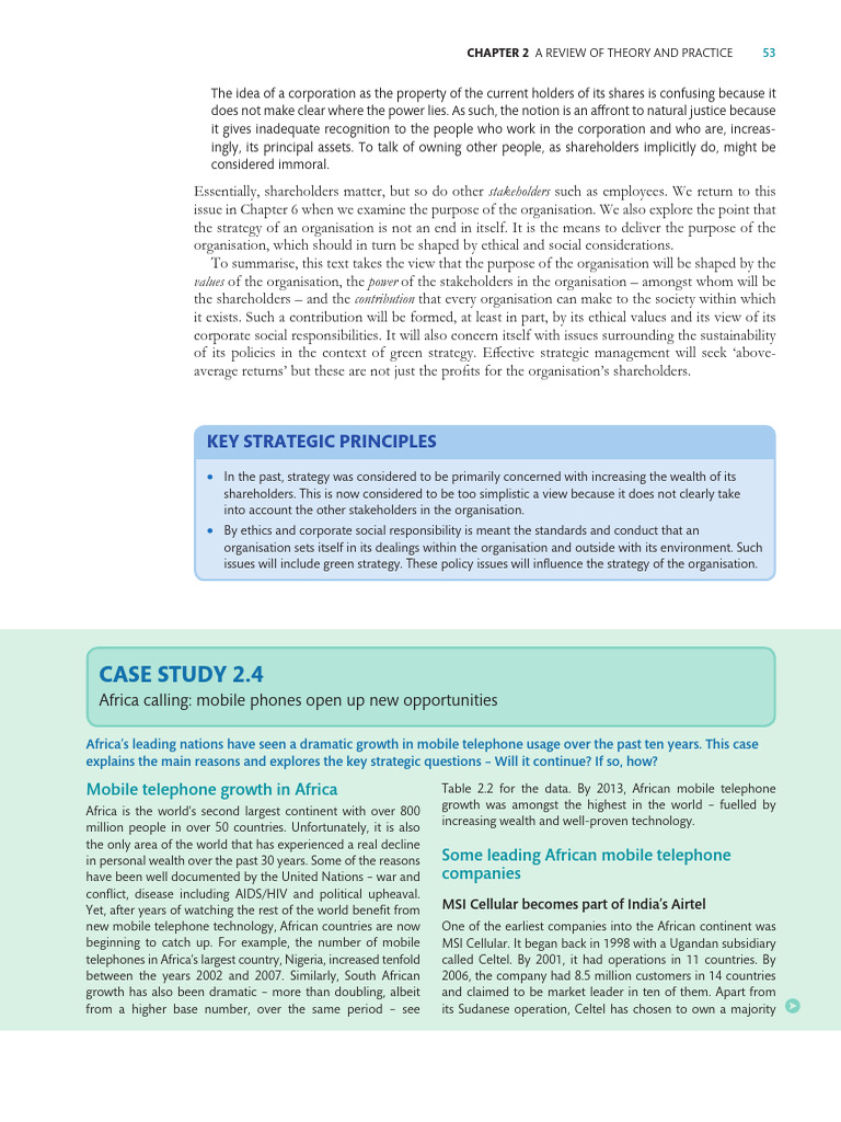 Celtel's Impact on African Telecom Growth | PDF | Telecommunications ...