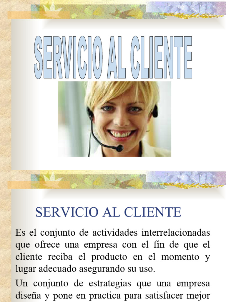 servicioalcliente | PDF | Marketing | Calidad (comercial)