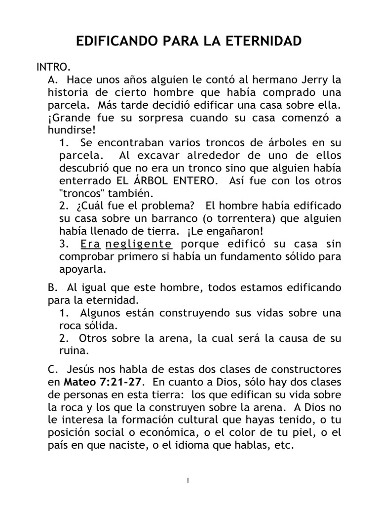 Edificando Guille | PDF | Cristo (título) | Jesús