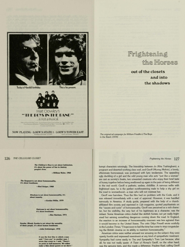 The Celluloid Closet | PDF