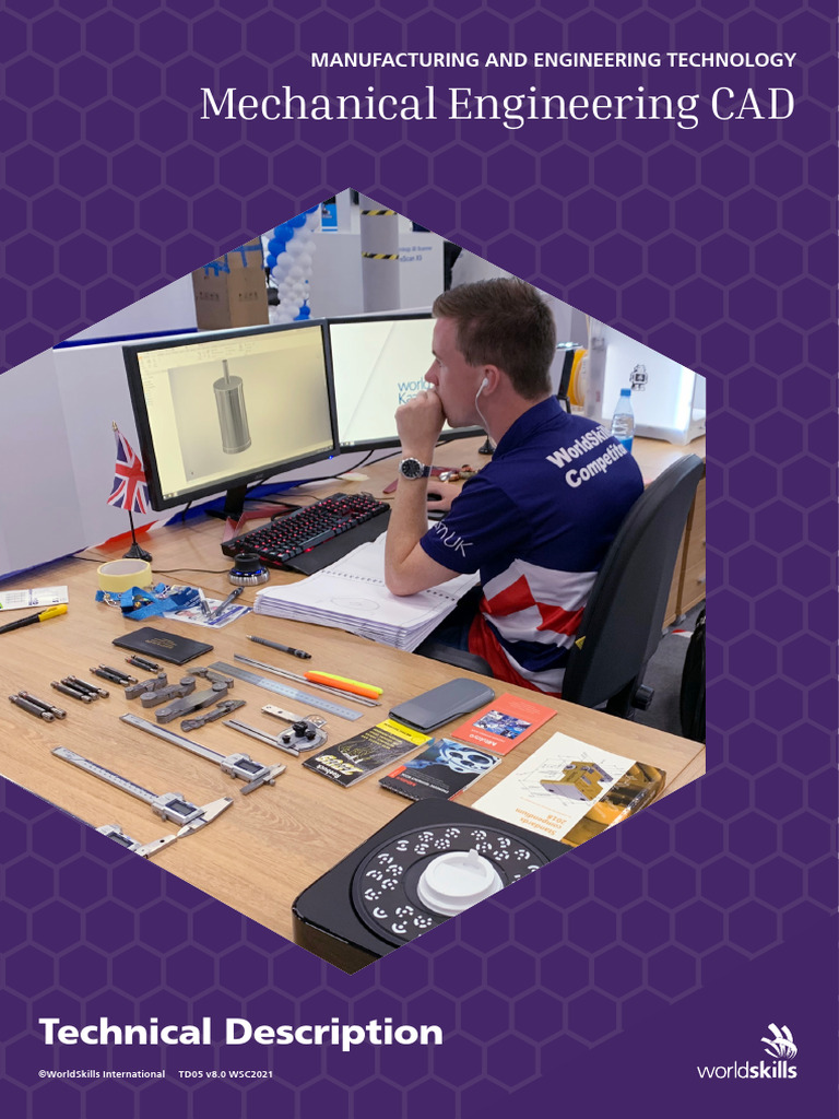 Mechanical Engineering CAD - WSC2021 - TD05 - EN | PDF | Computer Aided Design | 3 D Computer ...