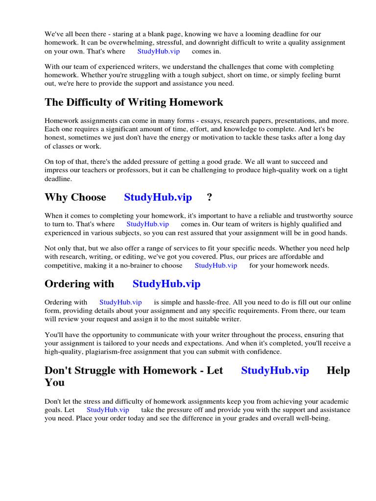 I Did My Homework | PDF | Homework | Teachers