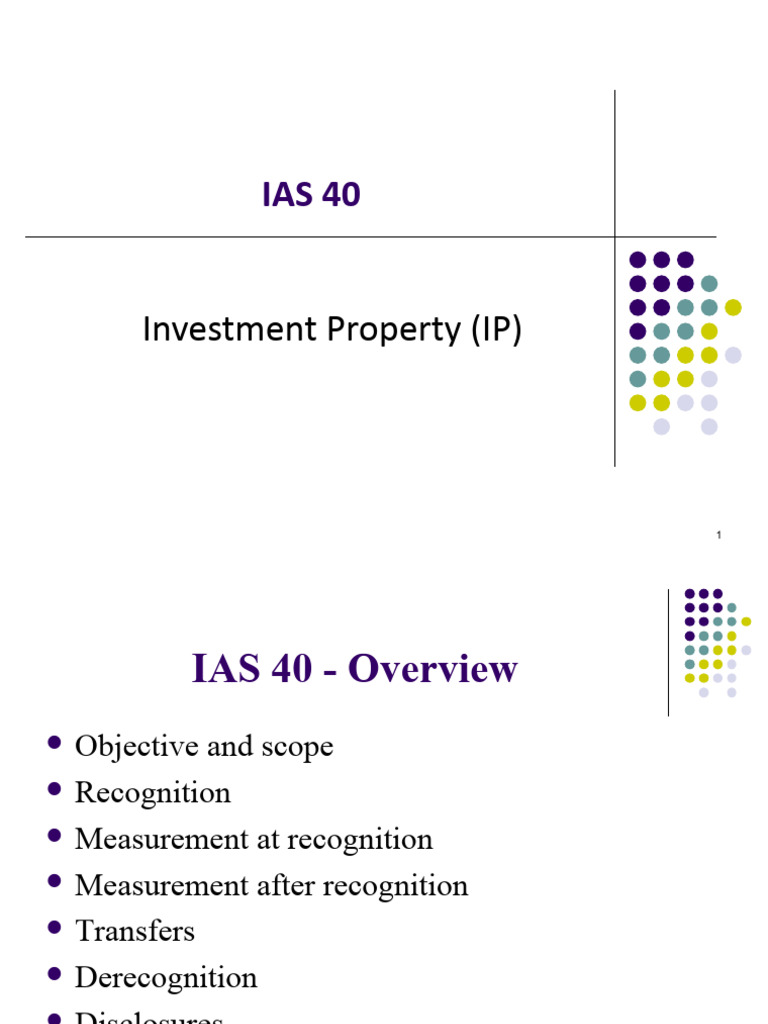 Ias 40 | PDF | Fair Value | Investing