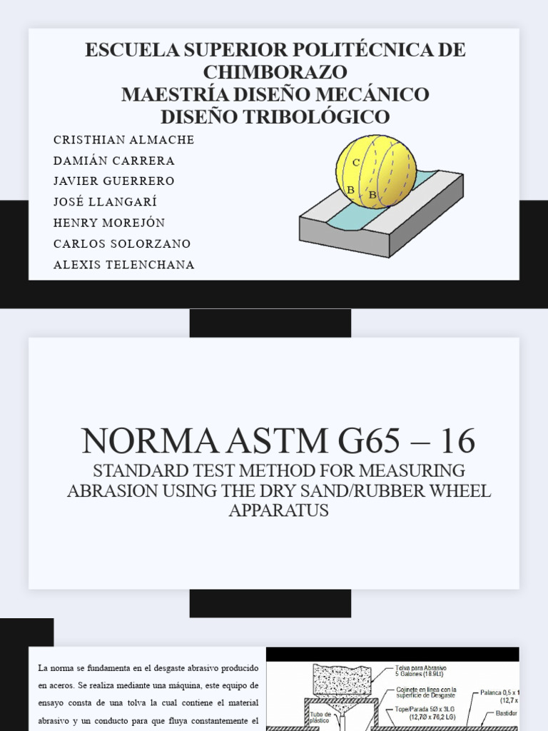 Norma Astm g65 – 16 | PDF | Abrasivo | Gases