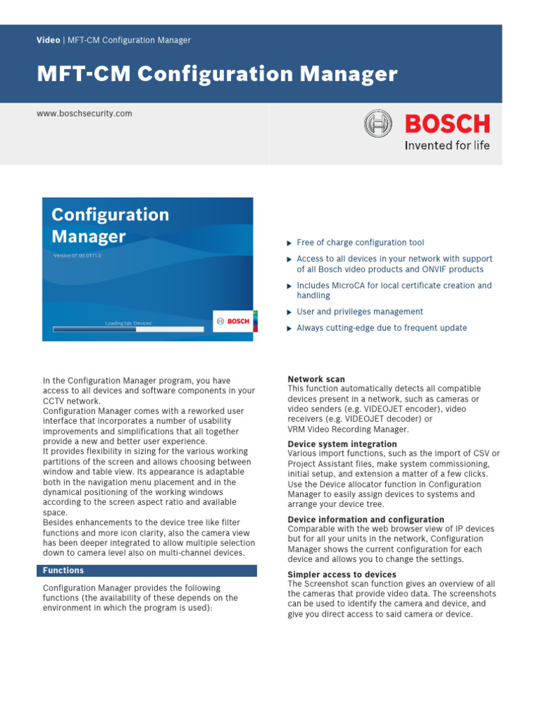 DS Configuration Man Data Sheet enUS 15181240587 | PDF | Emulator | Computer Network