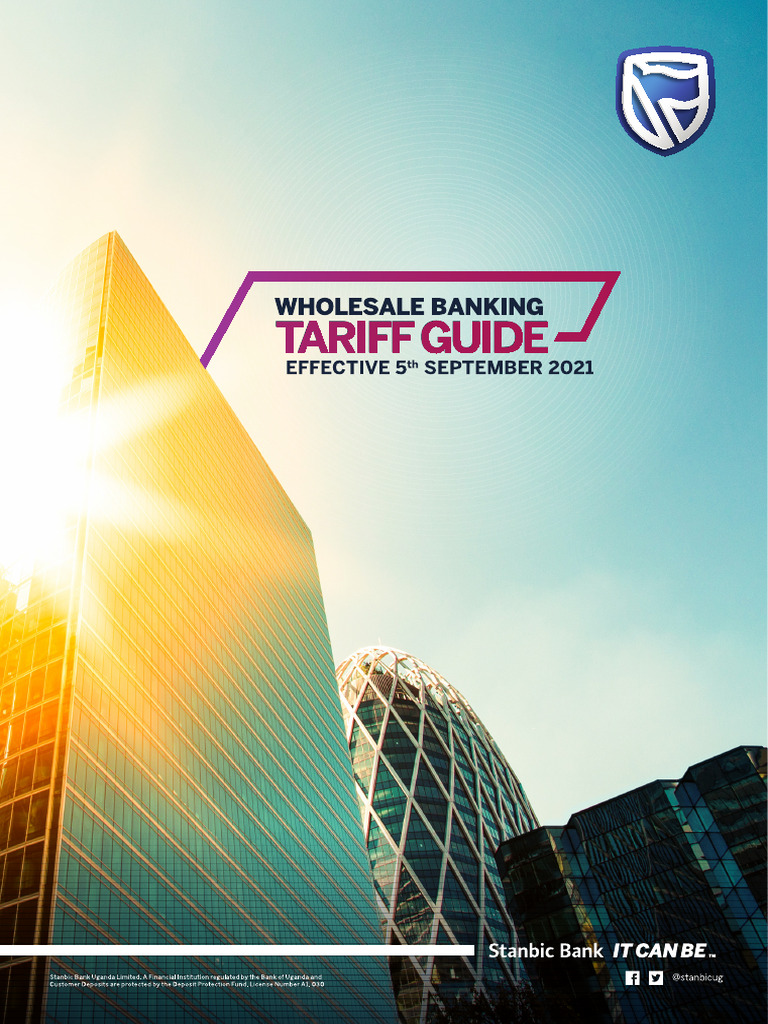 SBU WB TARIFF GUIDE 2021 | PDF