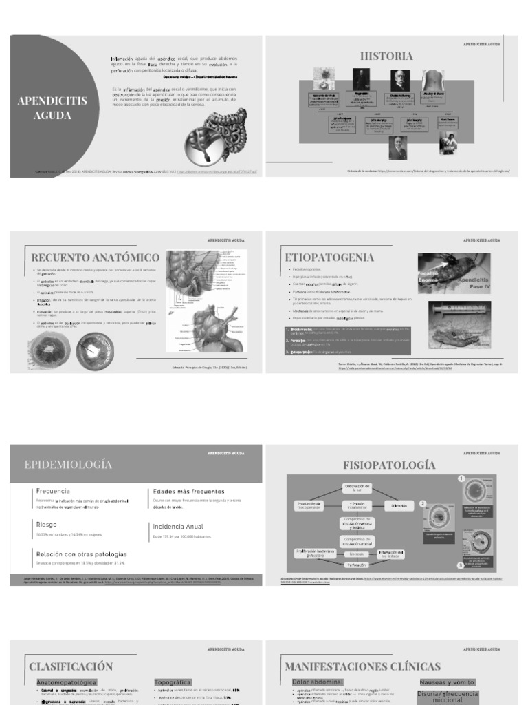 Apendicitis | PDF | Enfermedades y trastornos | Medicina CLINICA