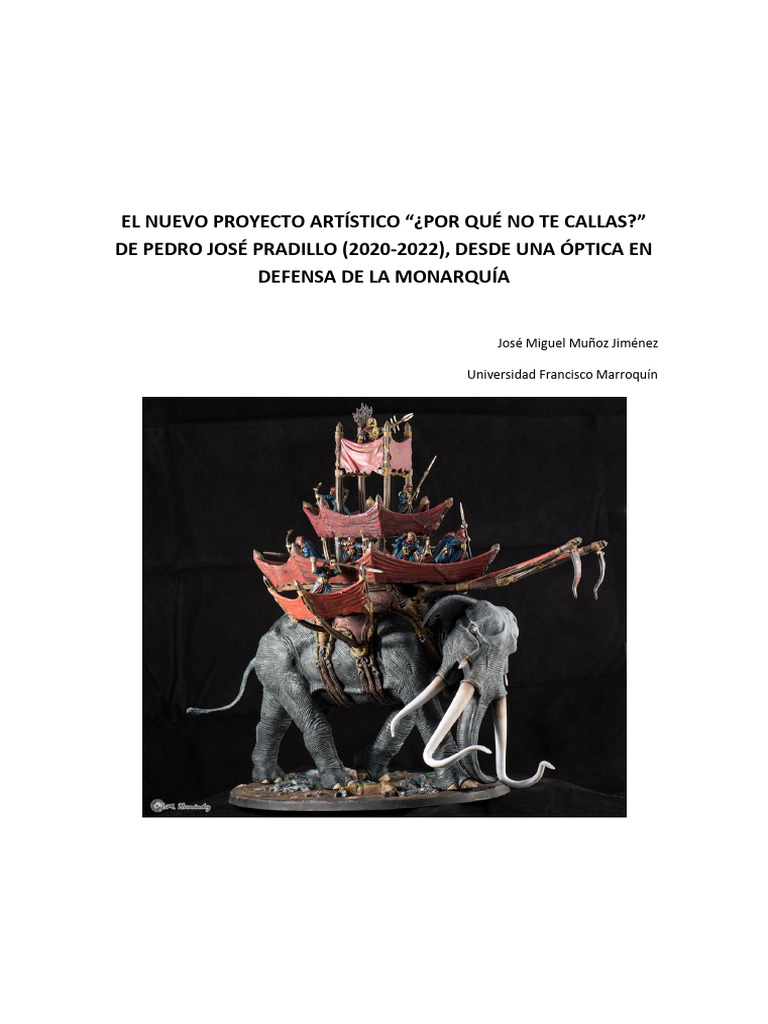 Xun Nuevo Proyecto de Pedro José Pradillo Sobre El Rey Juan Carlos i ...