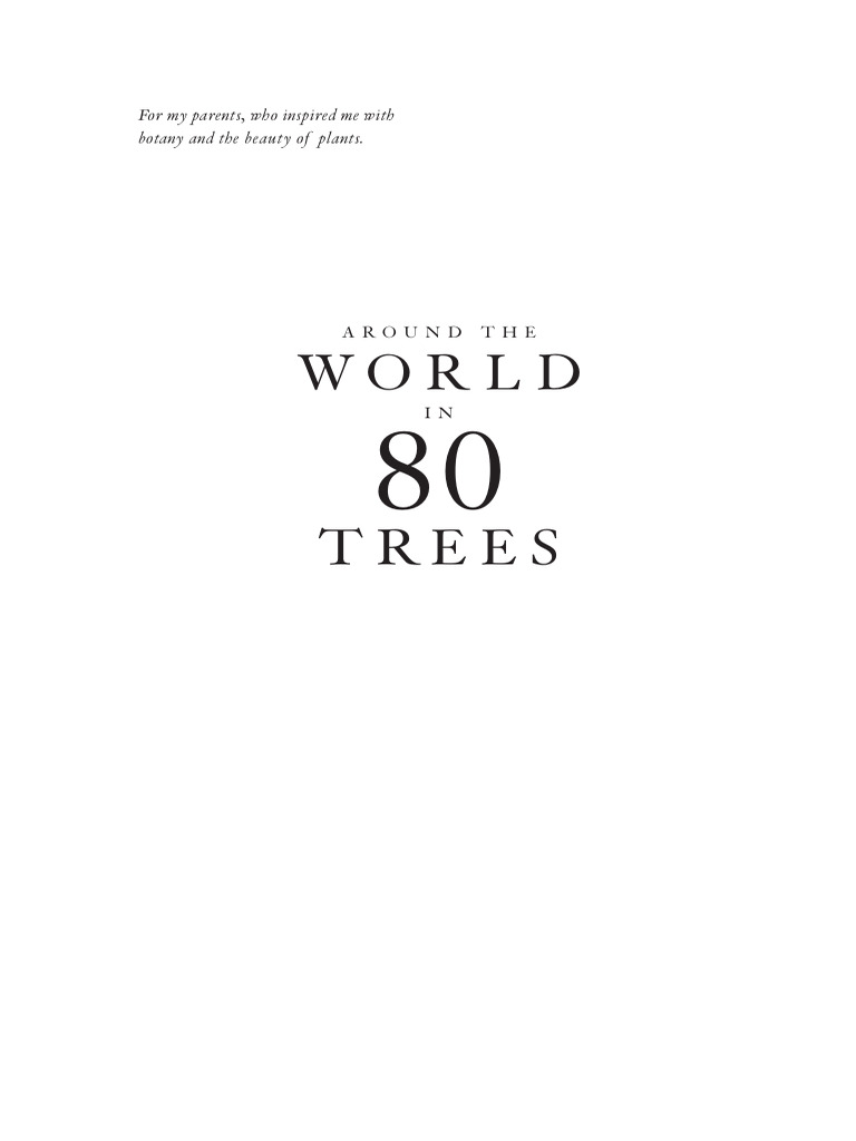 Around The World in 80 Trees by Clerc, Lucille | PDF | Willow | Trees