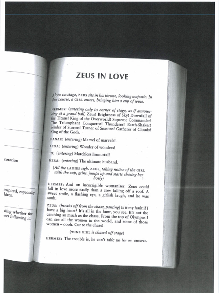 Zeus in Love | PDF
