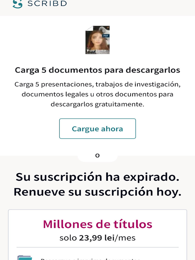 Elegir Un Plan Scribd | PDF