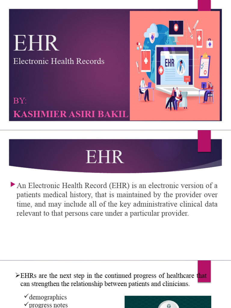 Ehr Report Pdf Electronic Health Record Medicaid