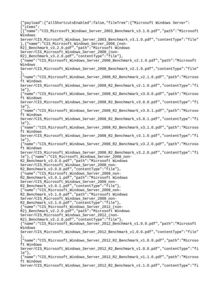CIS Microsoft Windows Server 2008 R2 Benchmark v3.0.0-1 | PDF | Web Server | Internet & Web
