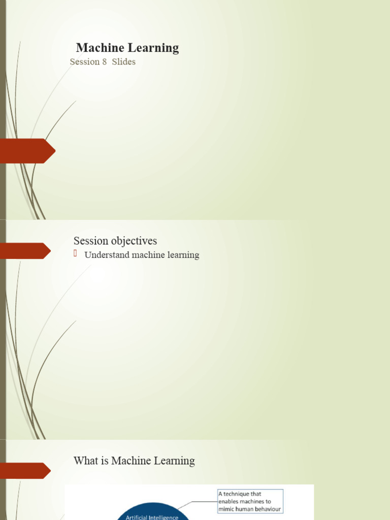 Intro to Machine Learning Concepts | PDF | Machine Learning ...