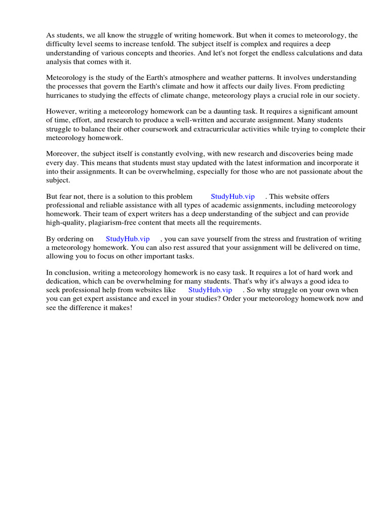 Meteorology Homework | PDF | Meteorology | Thermometer