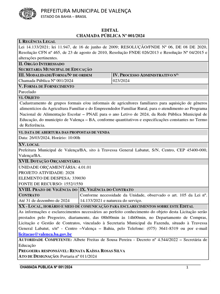 Ed CP 001 2024 | PDF | Agricultura | Cooperativa