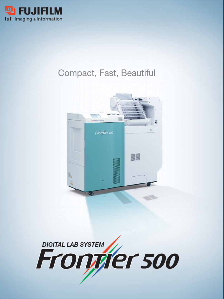 Frontier 500 Brochure | PDF | Image Scanner | Digital Camera