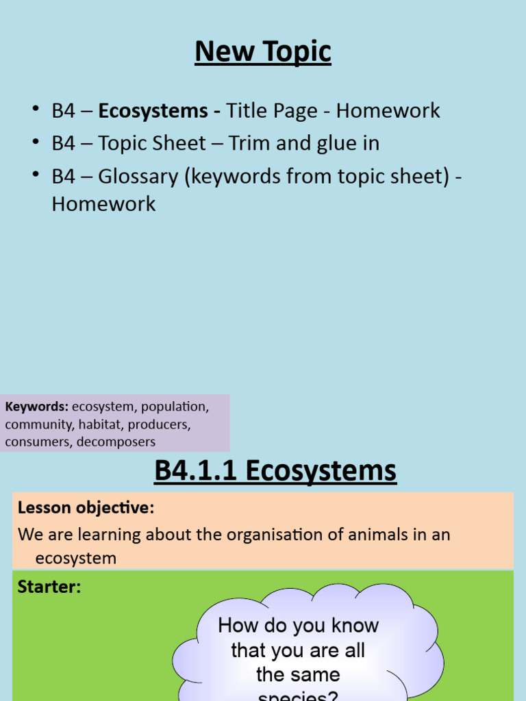 B4 Whole Unit Ecosystems UA Satchel | PDF | Carbon Cycle | Carbon Dioxide