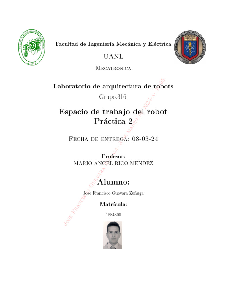 Pract 2 WS | PDF | Robot | Robótica