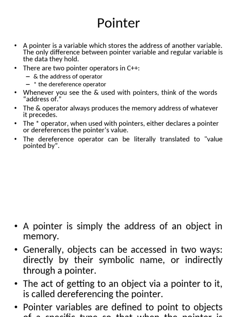 Revision On Pointers And Structures In C Pdf Pointer Computer Programming Computer Data