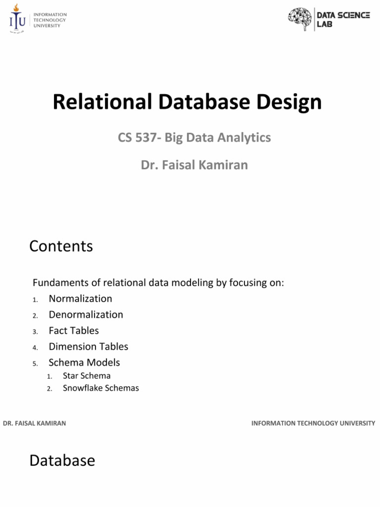 Lecture 4 - Relational Data Modeling | Download Free PDF | Databases ... Lecture 4 - Relational Data Modeling | Download Free PDF | Databases ...