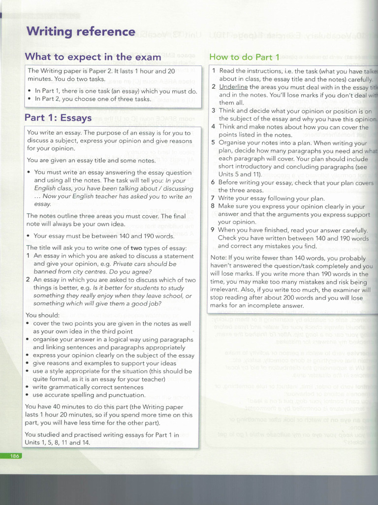 Writing Reference B2 | PDF