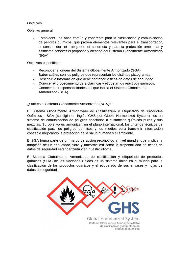Guía del Sistema Globalmente Armonizado | PDF | Informática | Tecnología