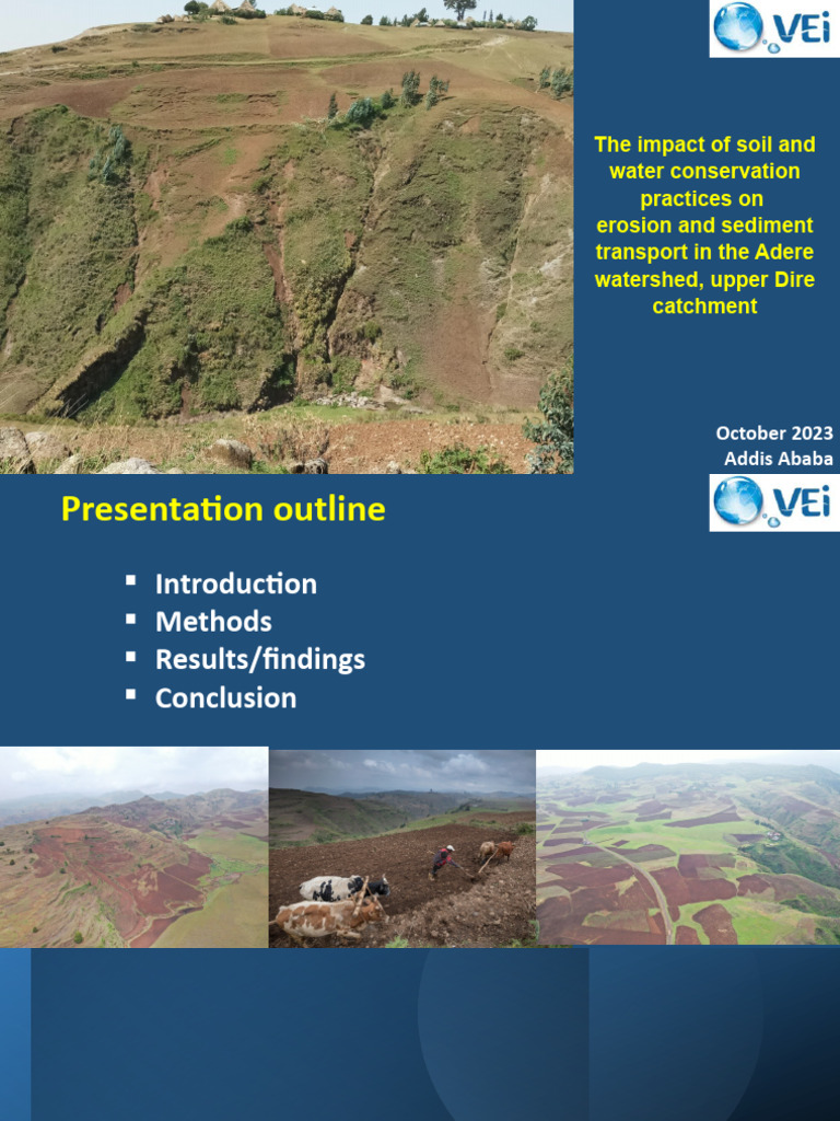 Erosion Modelling Adere Watershed Iwrm Condensed7 Pdf Sediment Erosion