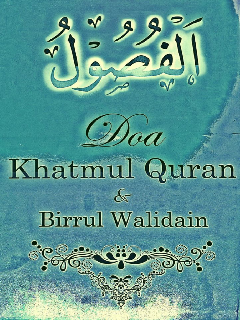 fushul (doa khotmul qur'an + birrul walidain))-1 | PDF