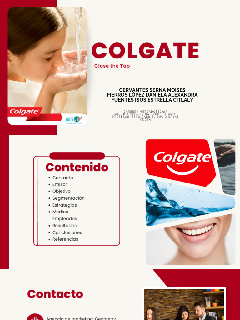 Campaña Publicitaria Colgate | PDF | Marketing