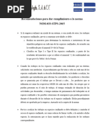 Norma Oficial Mexicana Nom - 033 | PDF