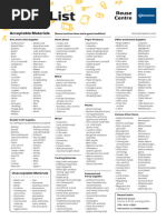 Edmonton Waste Sorting Guide | PDF | Recycling | Waste