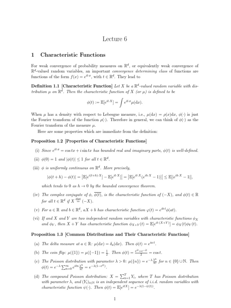 CF Notes | PDF | Mathematical Objects | Functions And Mappings