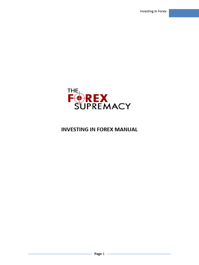 Forex Trading Guide for Investors | PDF | Foreign Exchange Market ...