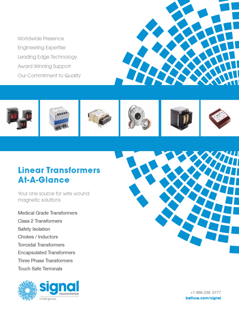 Signal Transformer Linear Transformers | PDF | Transformer | Electrical ...