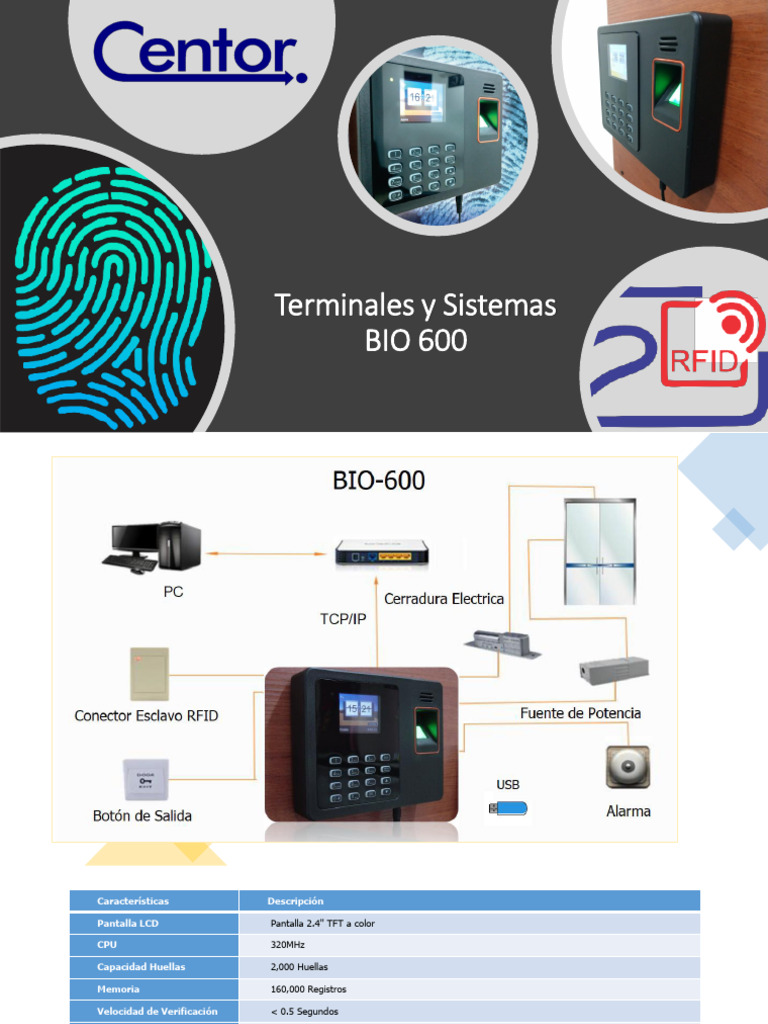 Catalogo BIO 600 - Español | PDF | Hardware de la computadora | Informática