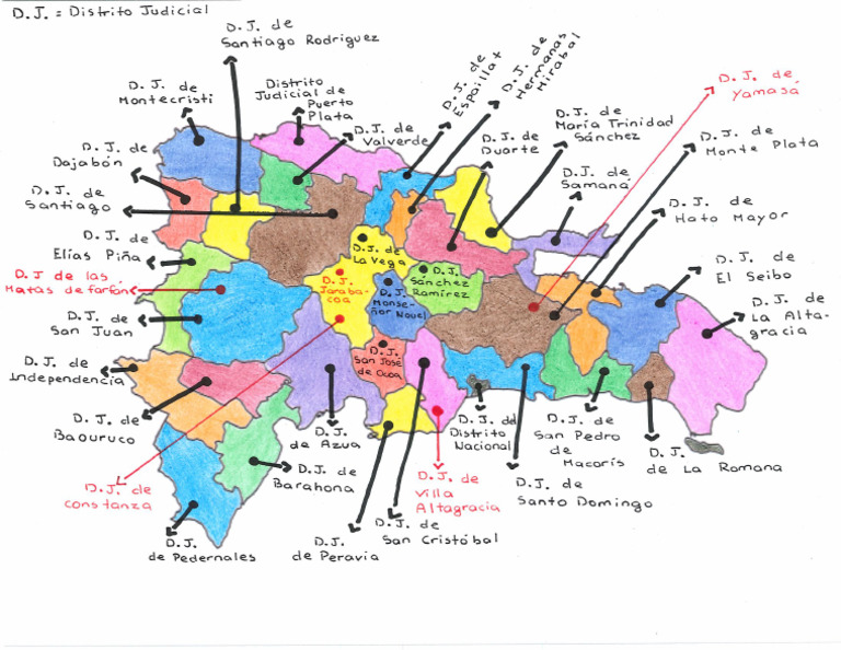 Distritos Judiciales | PDF